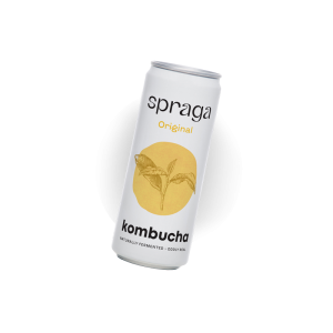 Spraga Kombucha – fermentovaný nápoj bez přidaných cukrů